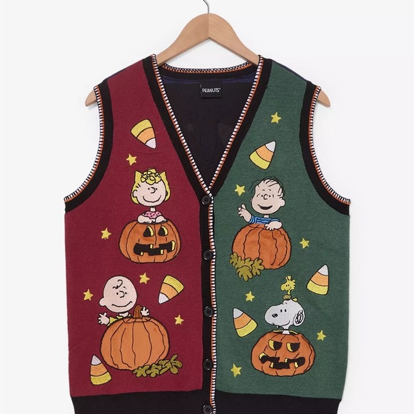 Boxlunch | Tops | Peanuts Snoopy Halloween Vest | Poshmark